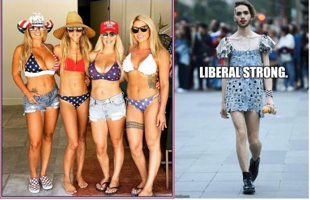 Name Two Differences Between Liberal Women And Conservative Women 